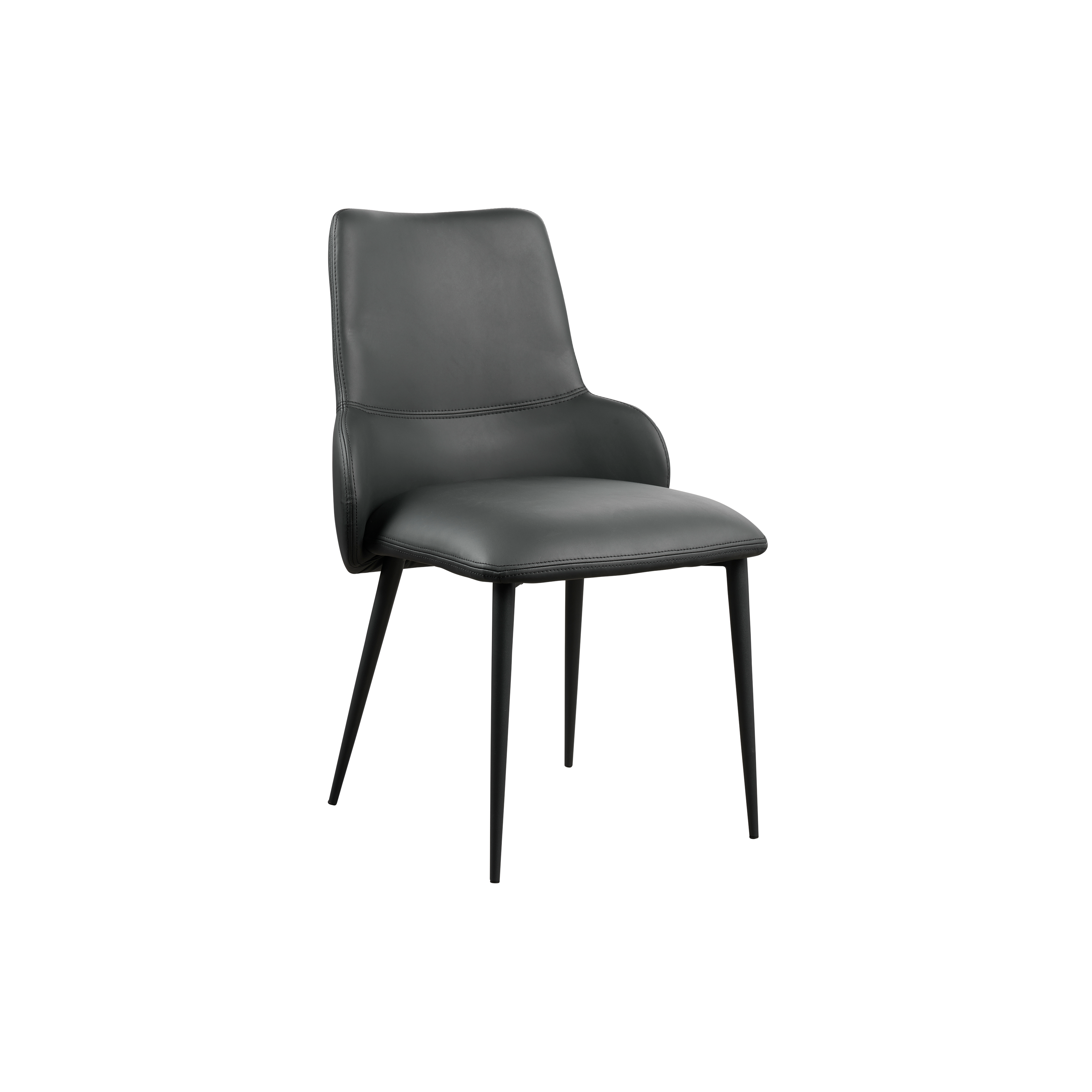 Roderick Chair - Black (Faux Leather), Roderick by HipVan | HipVan