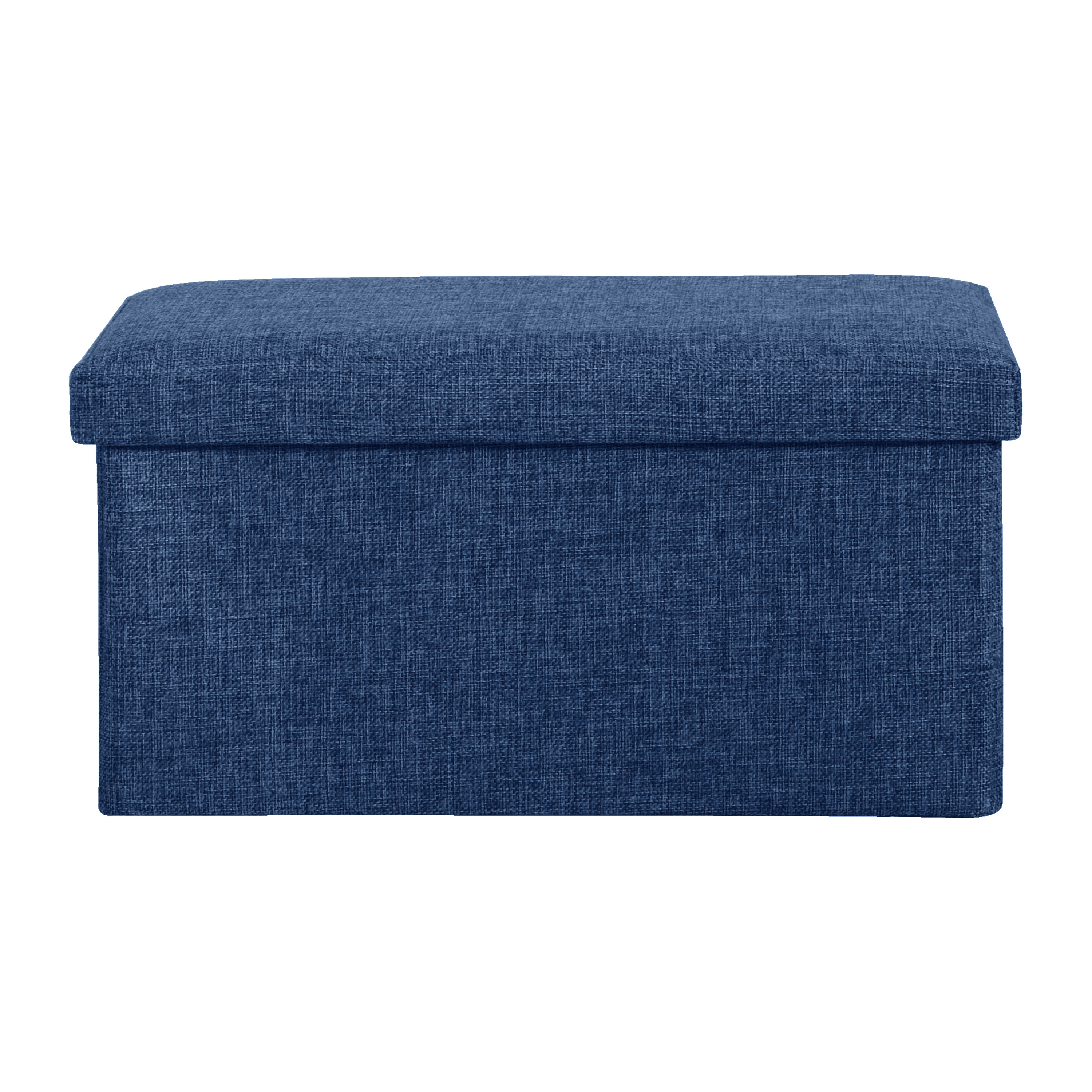 Domo Foldable Storage Bench Ottoman - Blue, Storage Essentials by ...