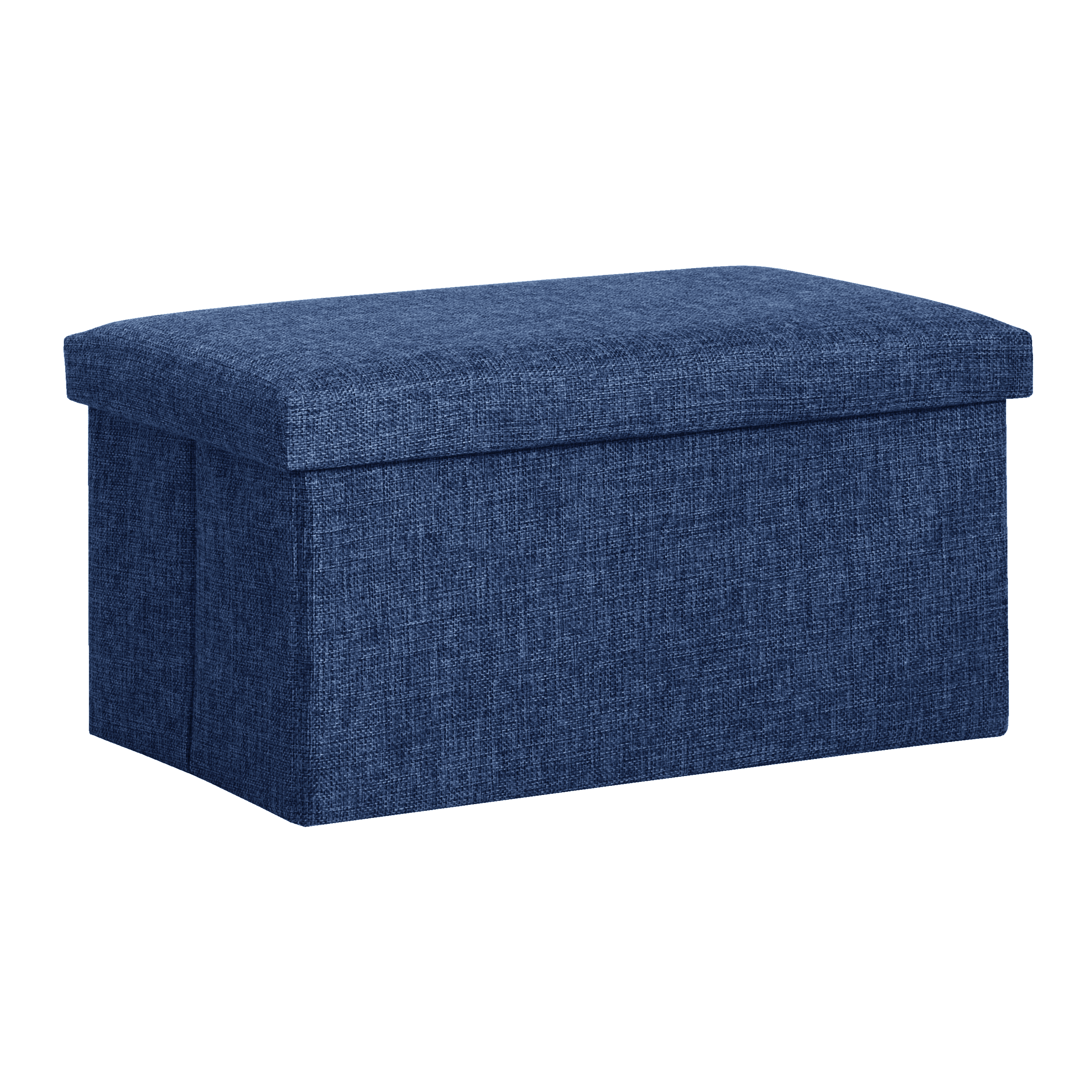 Domo Foldable Storage Bench Ottoman - Blue, Storage Essentials by ...