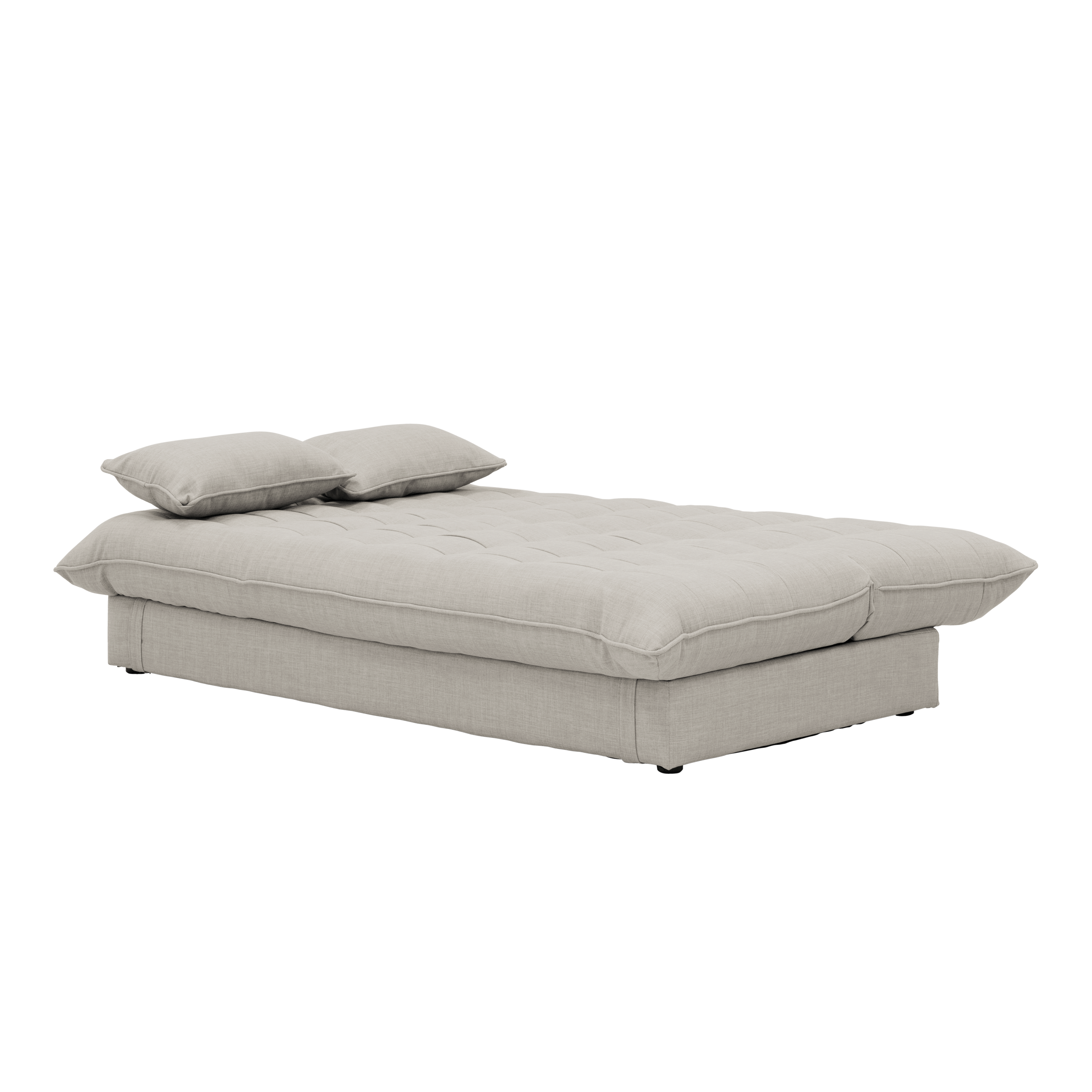 Tessa L-Shaped Sofa Bed - Beige (Eco Clean Fabric), HV Modern Sofas ...