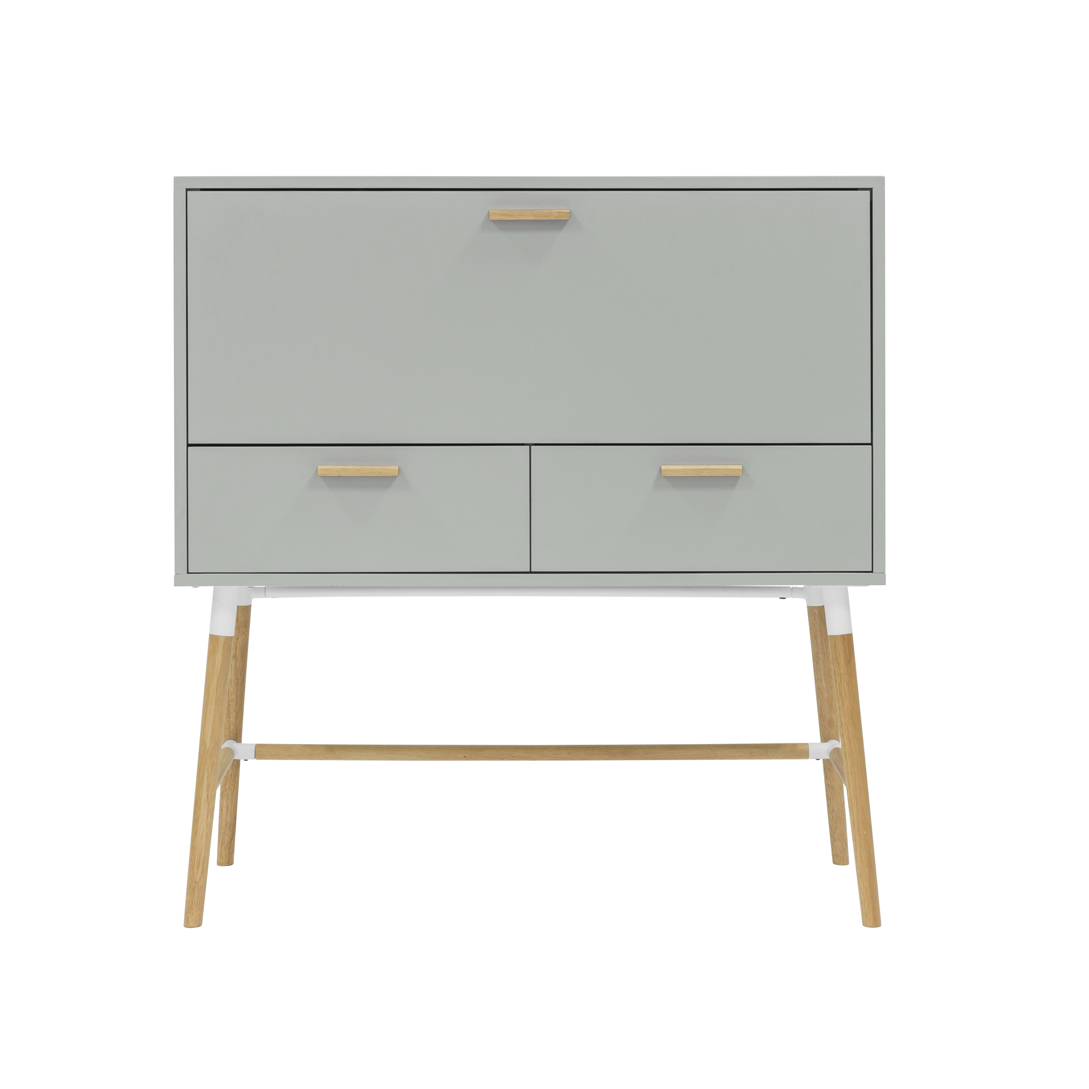 Arod Study Table 1m - White Grey, HV Modern Study Tables & Office ...