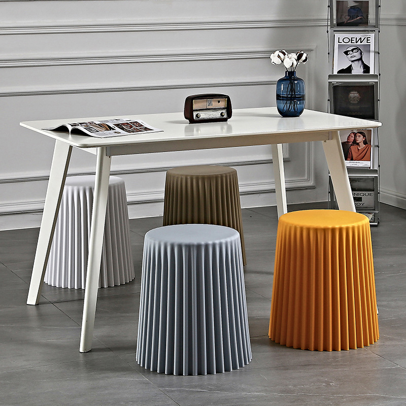 Ames Stackable Storage Stool - Khaki, HV Basic Storage & Accent ...