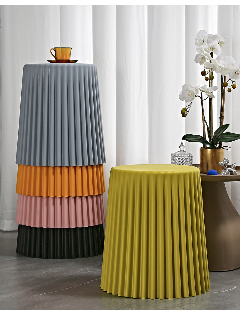 Ames Stackable Storage Stool - Khaki, HV Basic Storage & Accent ...